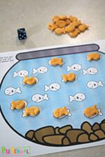Goldfish Counting Activity w/ Free Printable