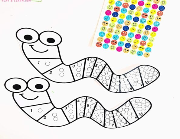 FREE Printable Goldfish Counting Activity for Preschoolers