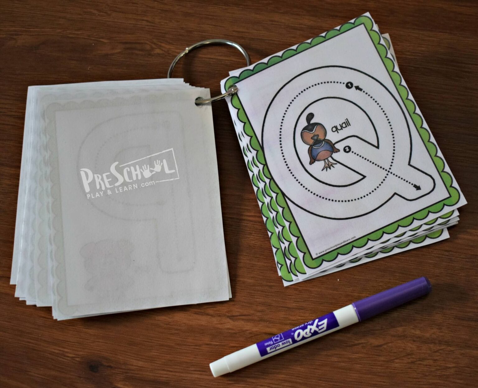 🐒 FREE Printable Animal Uppercase Tracing Alphabet Letters A-Z