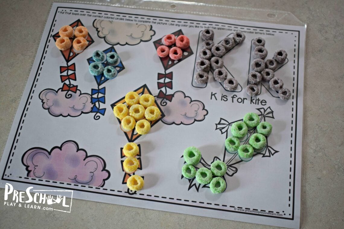 LOTS of Preschool Alphabet Printable Worksheets & Activities