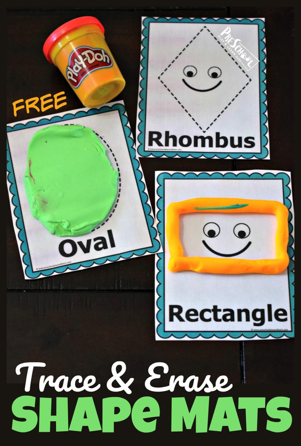 FREE Printable Using Shapes to Make Pictures Worksheets