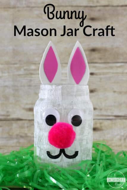 Jelly Bean Mosaic Craft - Easter Activity for Preschoolers (free printable)