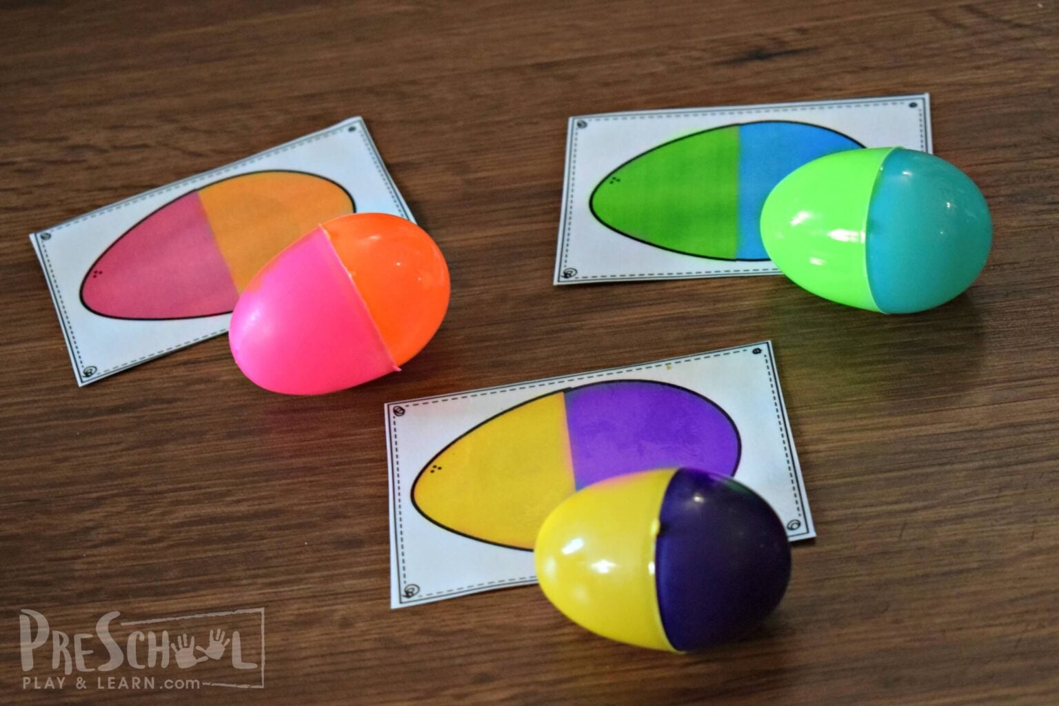 Easter Egg Visual Discrimination Activity for Preschoolers & Kindergartners