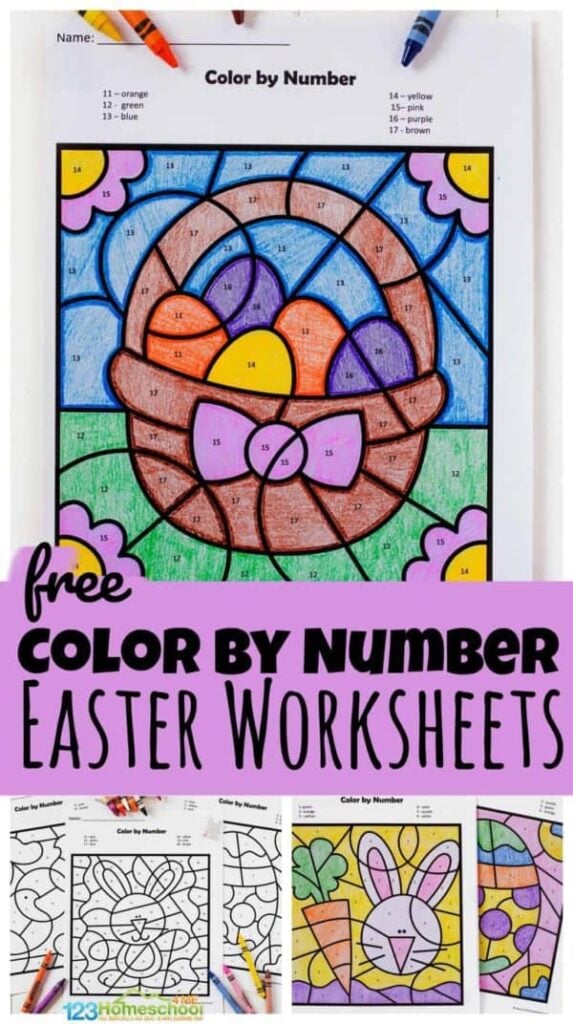 Jelly Bean Mosaic Craft - Easter Activity for Preschoolers (free printable)