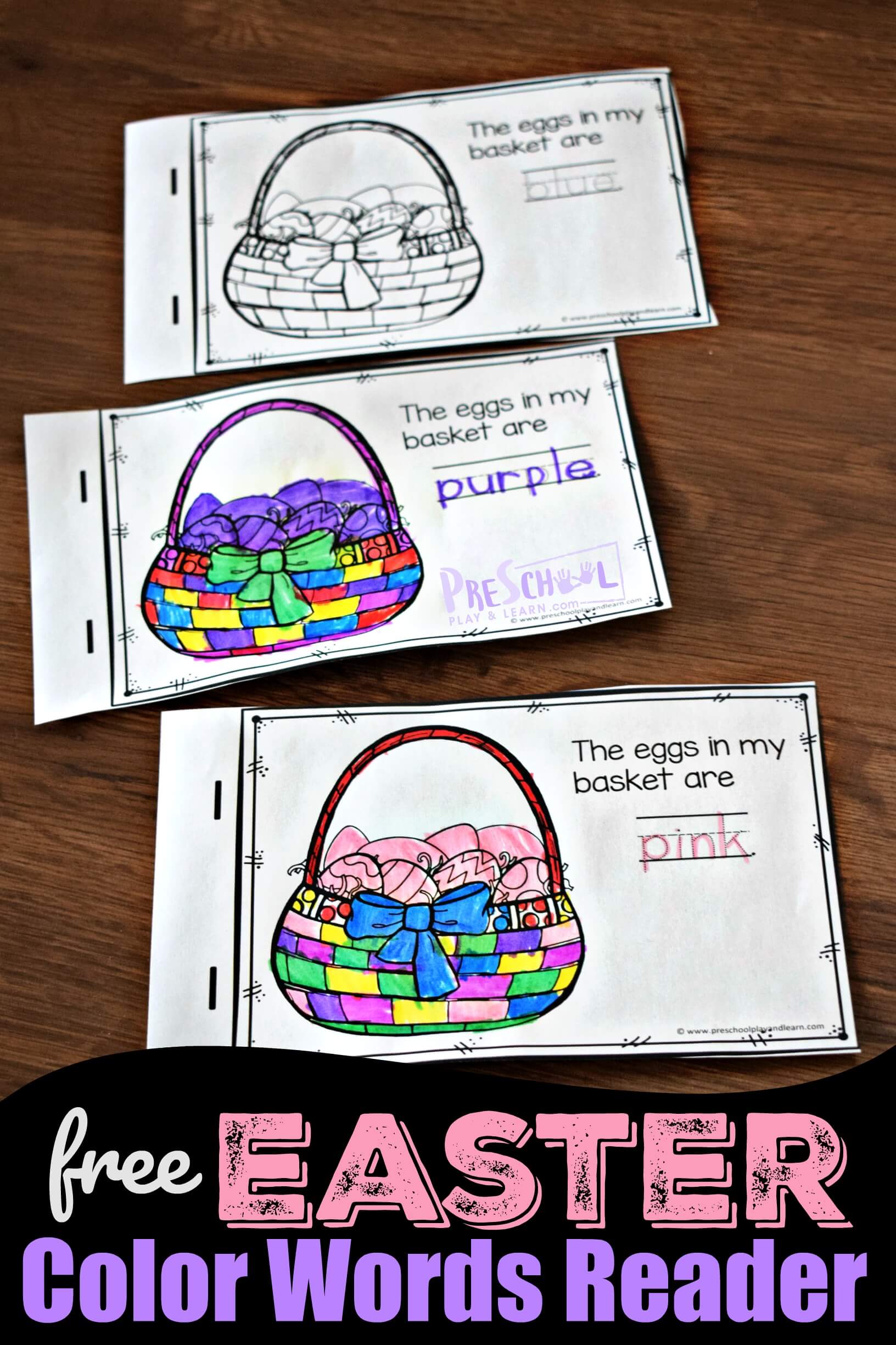 Alphabet Easter Egg Hunt for Preschoolers w/ FREE Printable