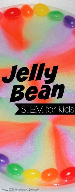 FREE Jelly Bean Printable Counting Mats - Easter Activity for Preschoolers