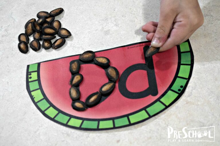 🍉 FREE Watermelon Printable Alphabet Mat - Summer Activities for ...