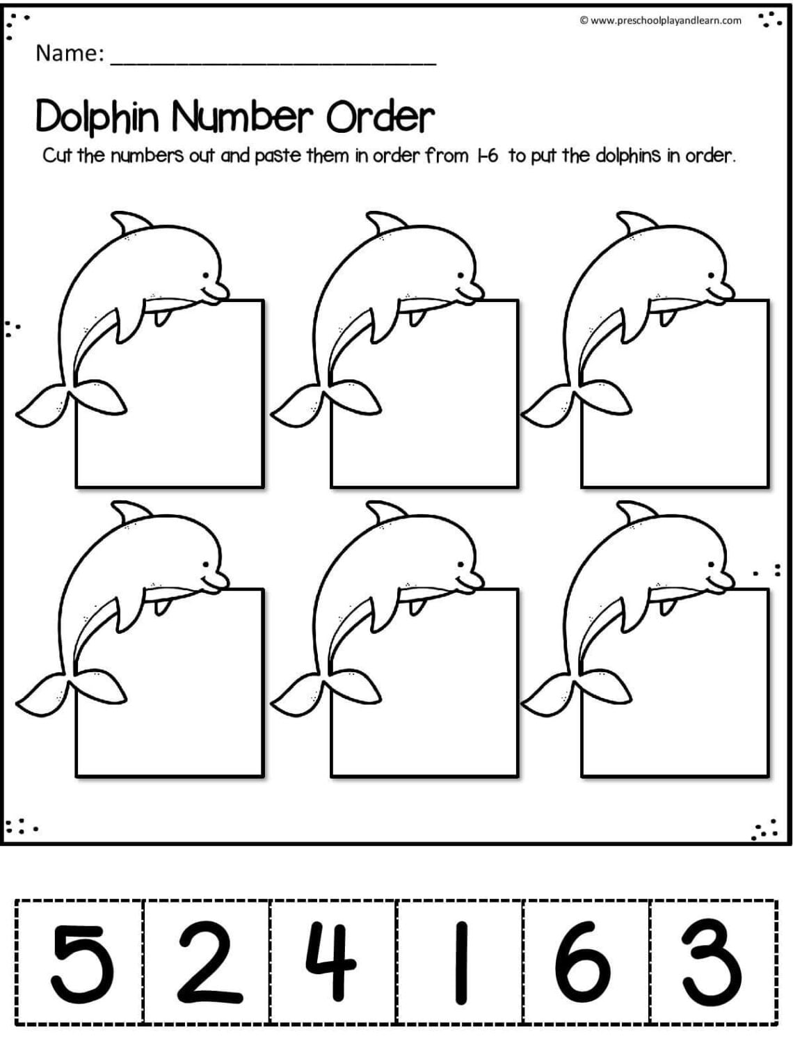 🍦 FREE Printable Summer Math Worksheets for Preschool