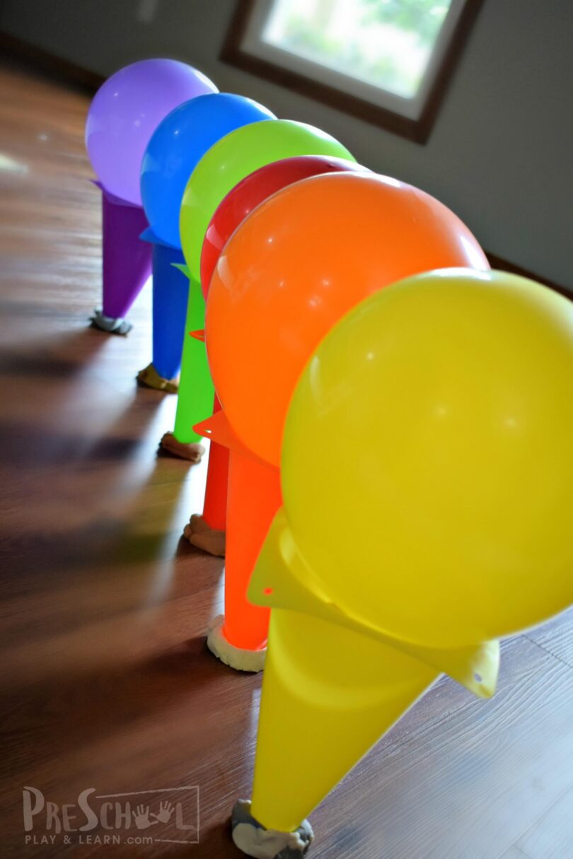 🍦 Learn Colors with Ice Cream Balloon Color Sorting Activity