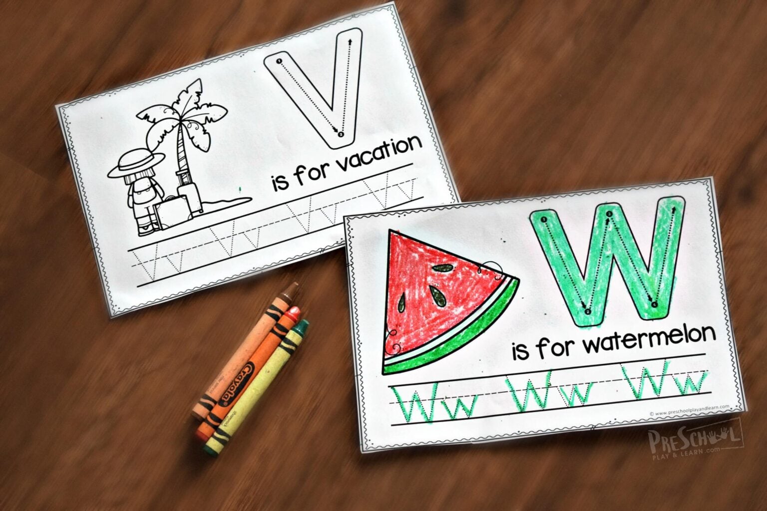 ? FREE Summer Handwriting Tracing Worksheets for Kids