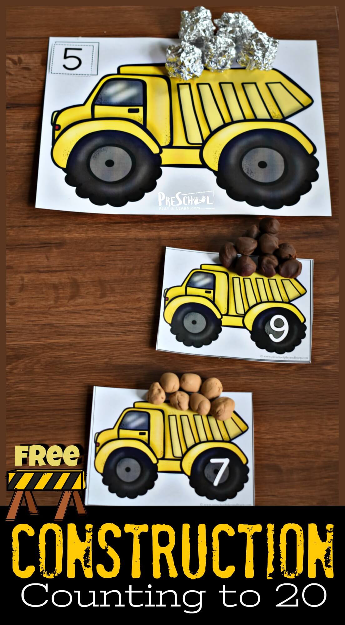 FREE Printable Monster Big and Small Sorting Activities