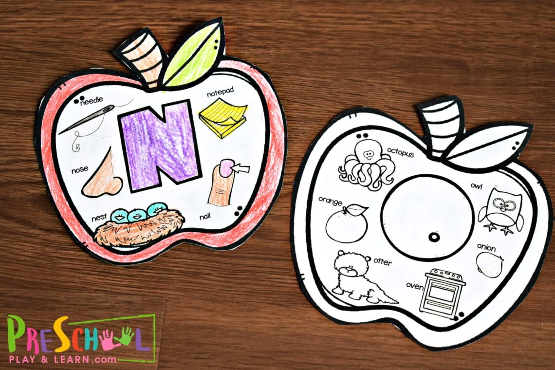 A is for Apple Printable Book (Free Beginning Sounds Activity)