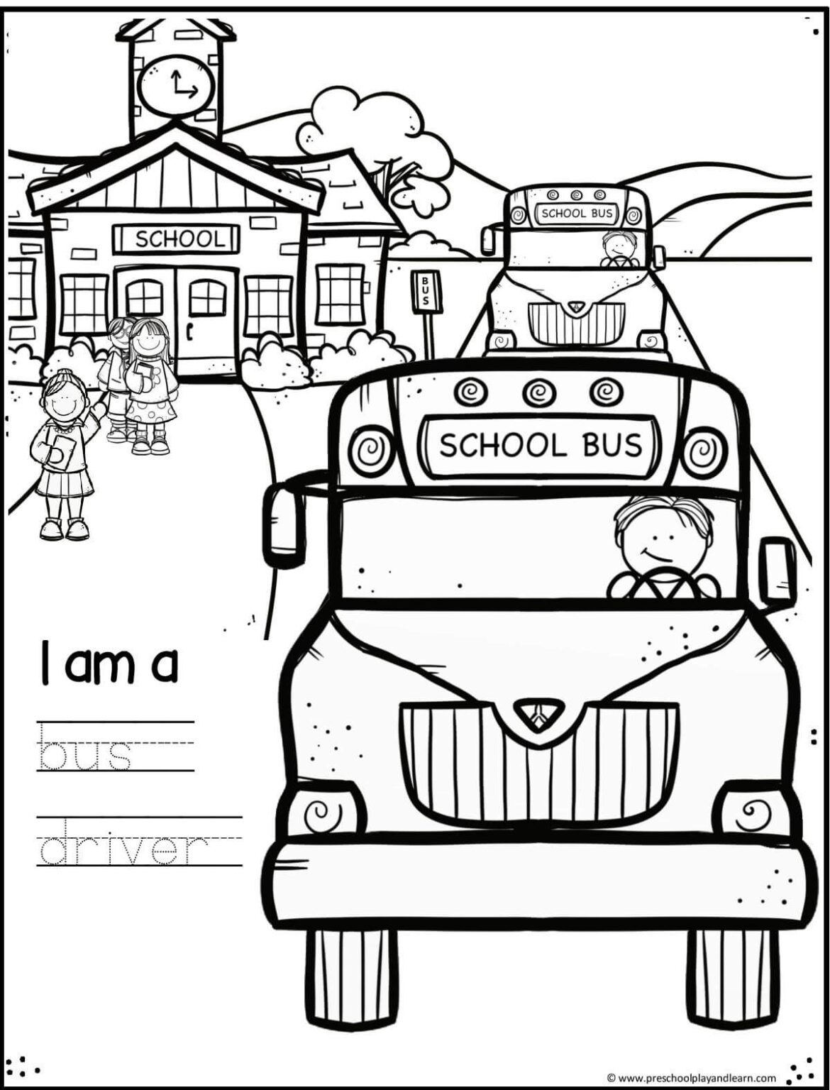 FREE Printable Back to School Pre-K Worksheets