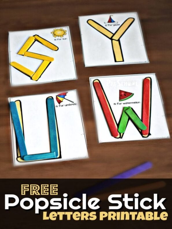 ️ FREE Free Printable Preschool Worksheets Tracing Letters