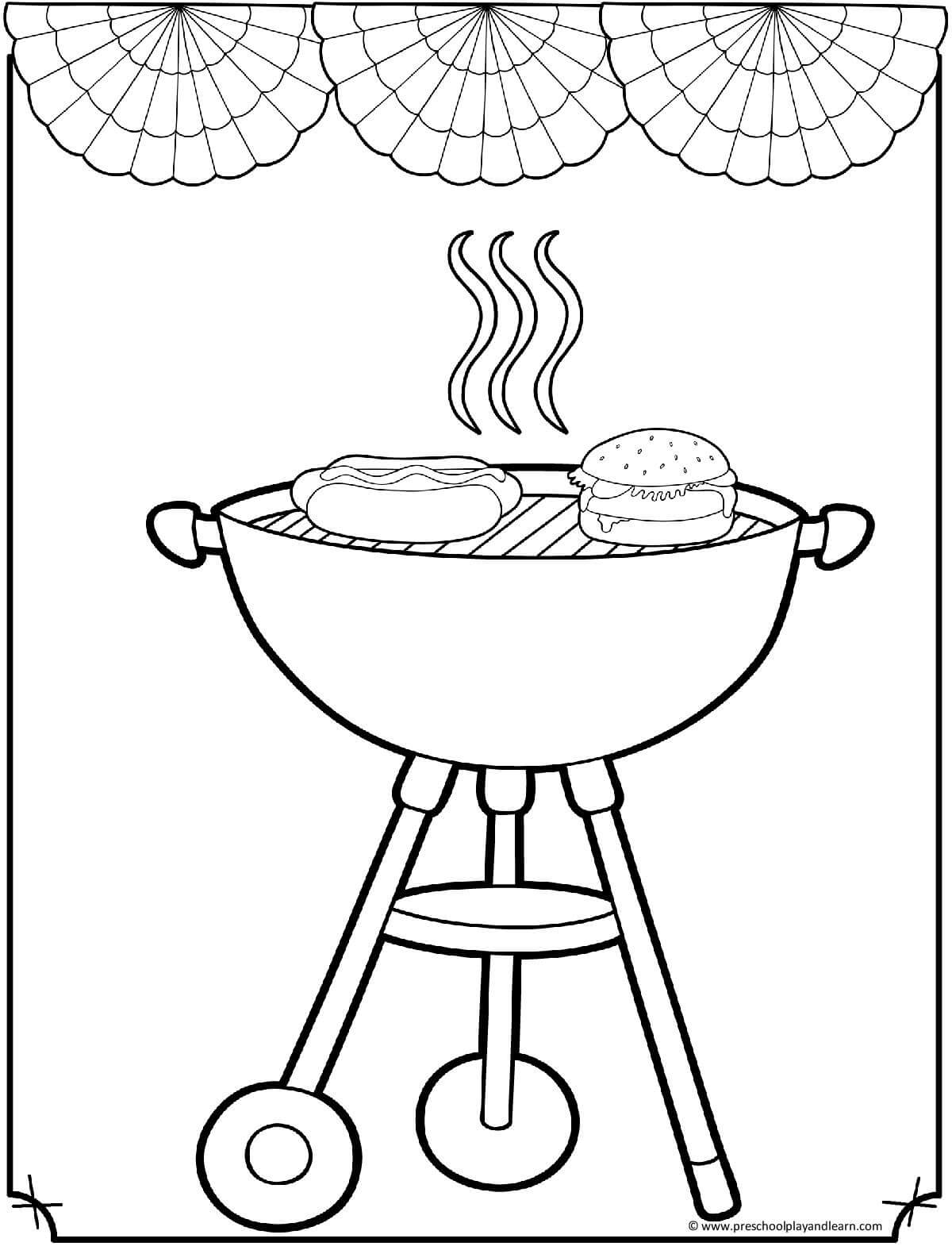 🖍️ FREE Printable 4th of July Coloring Pages