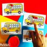 FREE Printable Bus Counting Mats - Back to School Activity