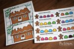 🎄 Patterns with Christmas Lights - FREE Printable Math Activities