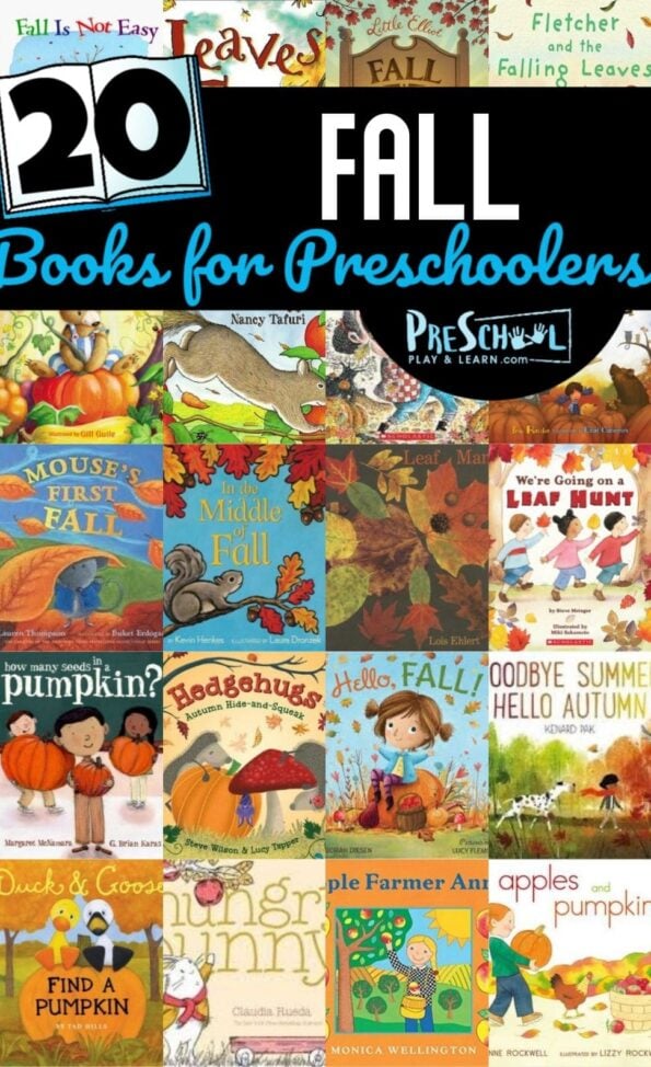 20 Fall Books for Preschoolers