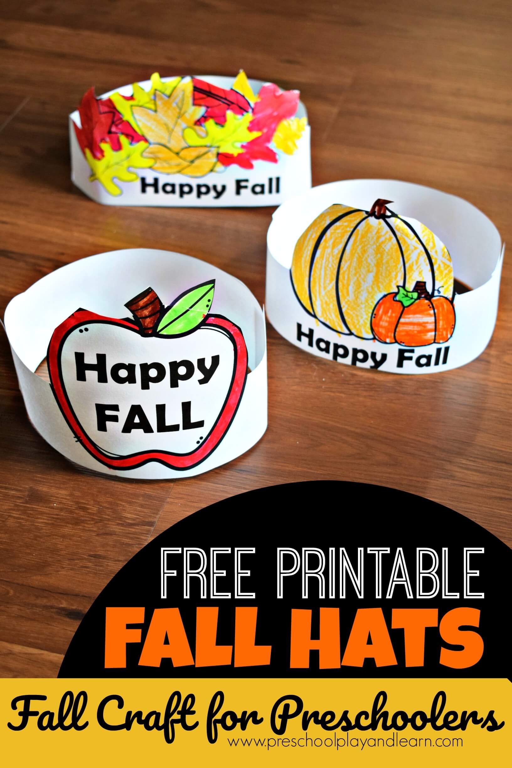 🍂 FREE Printable Fall Playdough Mats Activity