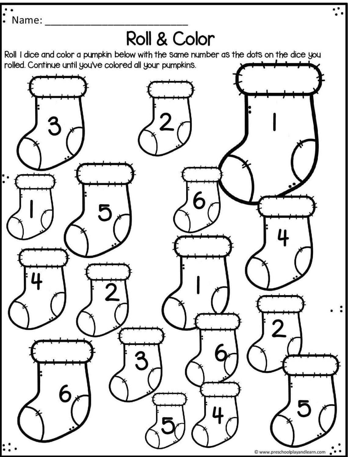 🎄 FREE Printable Christmas Worksheets for Preschool