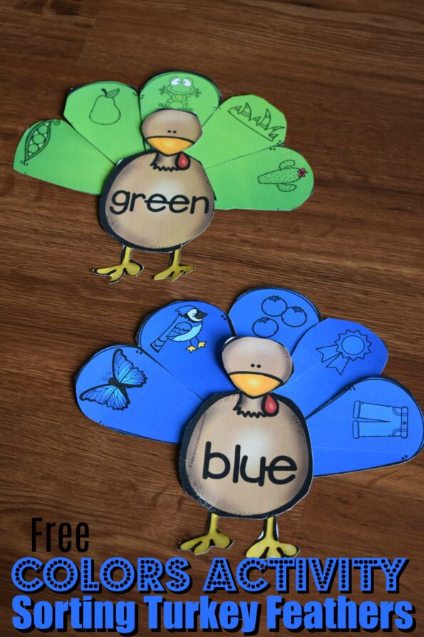 🦃 Fun, Hands-on Turkey Math Craft - Free Printable Template