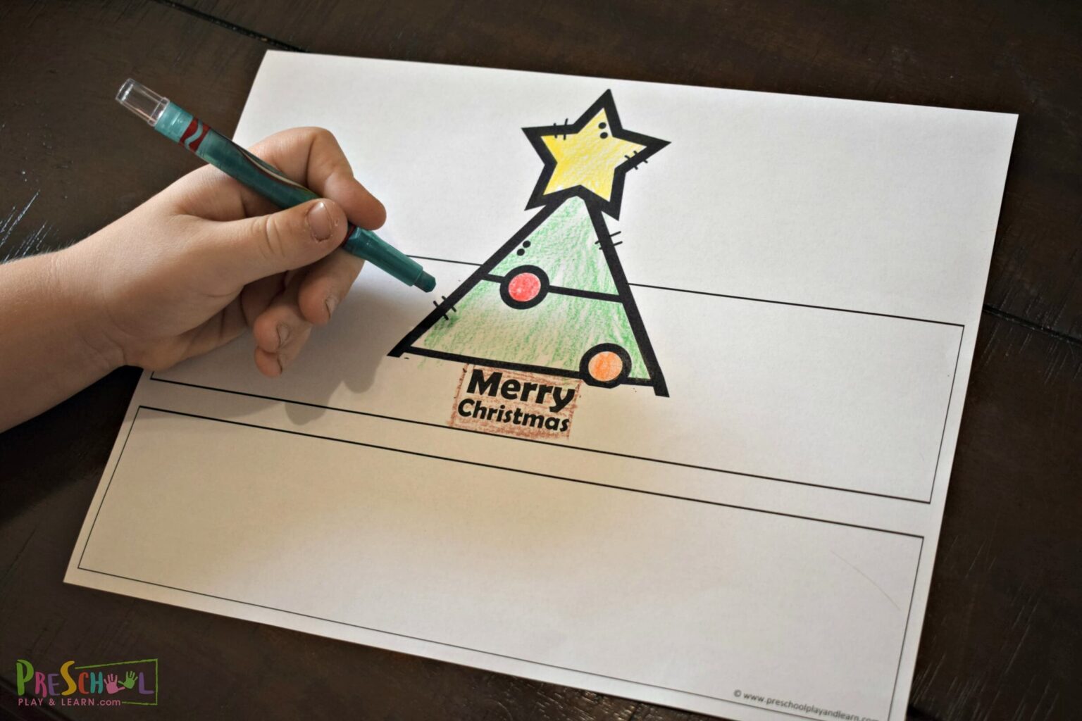 🎄 FREE Printable Christmas Hat Template - Preschool Crafts