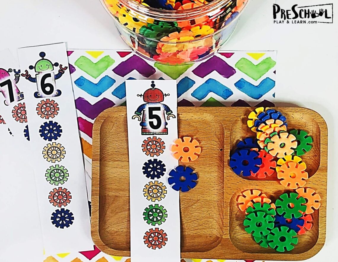 🦓🦒🦍 FREE Printable Zoo Animal Number Puzzles