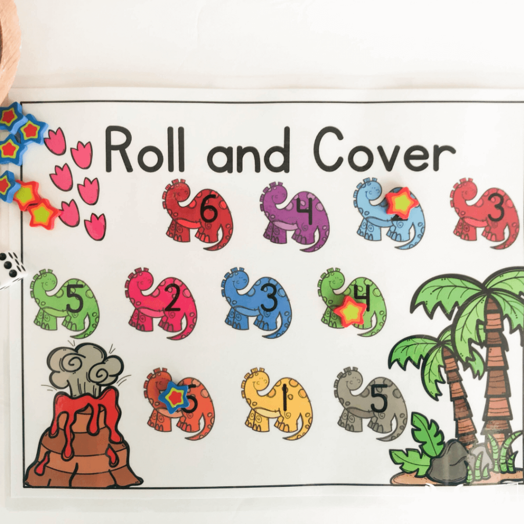 FREE Printable Dinosaur Number Recognition Games FREE Printable Dinosaur Number Recognition Games