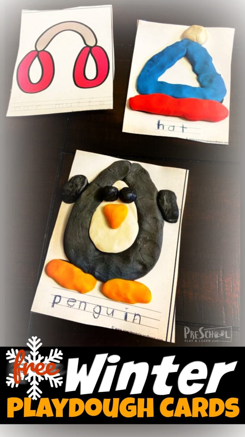 Simple Winter Alphabet Activity: Upper and Lowercase Mitten Letter Matching