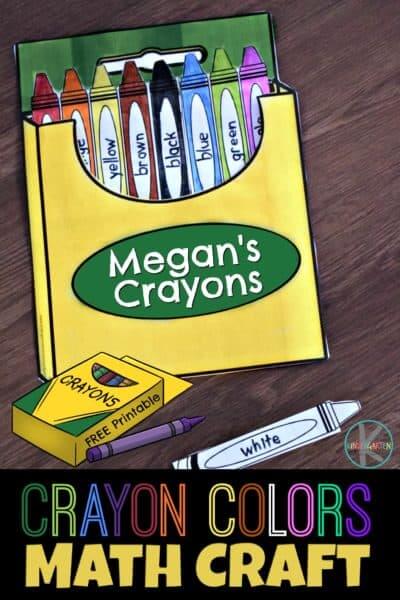 I Spy Colors - FREE Pritnable Crayon Preschool Worksheets