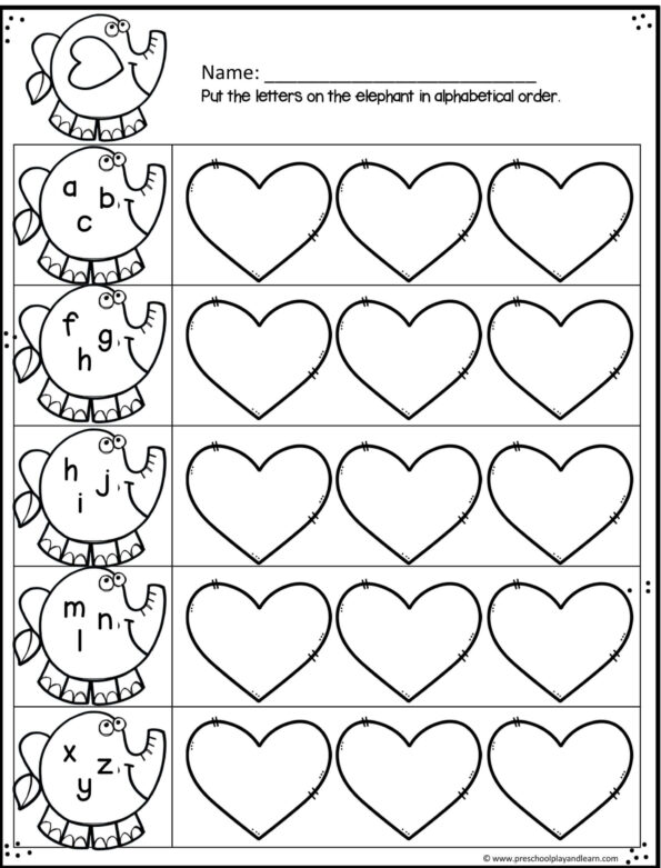 💕 Tons of FREE Printable Valentine's Day Worksheets