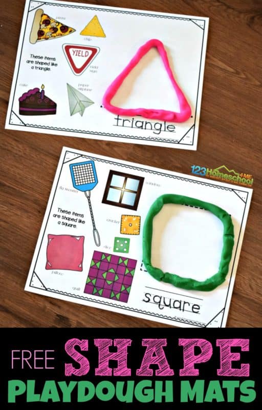 ️️ FREE Printable Winter Playdough Mats Activity for Preschool