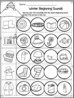 ️️ FREE Winter Worksheets for Preschoolers & Kindergarten