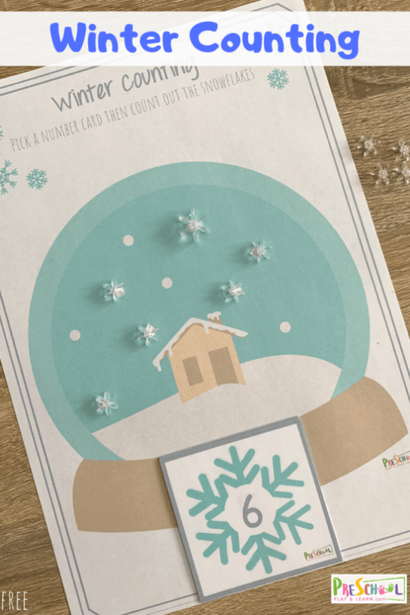 🌂 FREE Printable Spring Umbrella Counting Crafts for Preschoolers