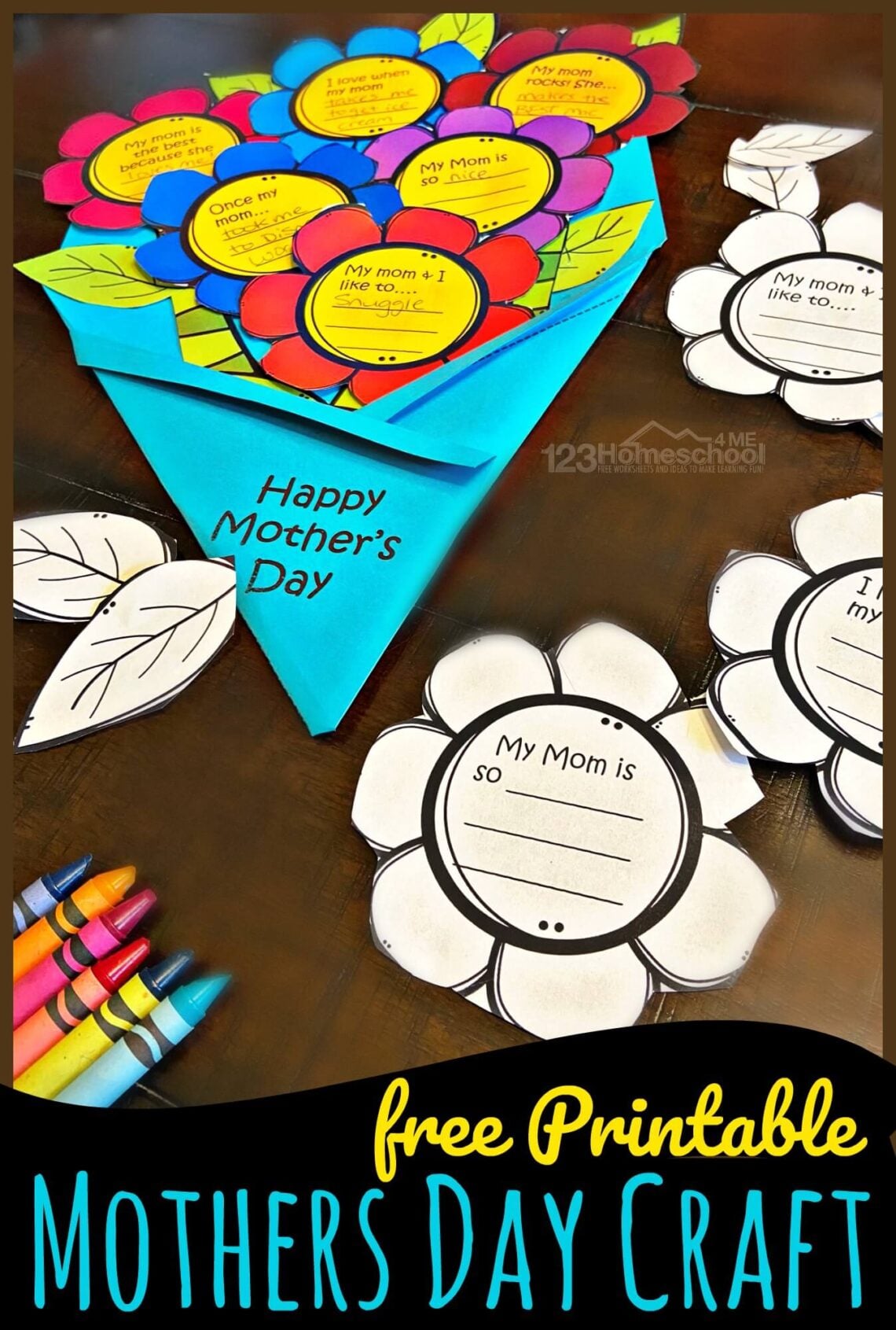 🍩 FREE Printable Donut Fathers Day Crafts for Preschool