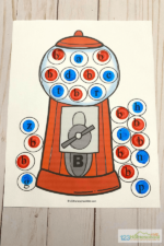 FREE Find and Dab Gumball ABC Printable Worksheets