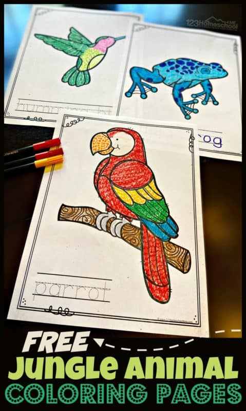 🦚 FREE Printable Animal Puzzles Number Sequencing Game