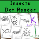 🕷🐞 🦋 FREE Insects for Preschoolers Printable Book