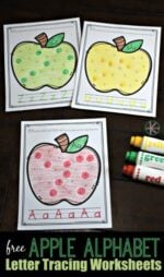 A is for Apple Printable Book (beginning sounds)