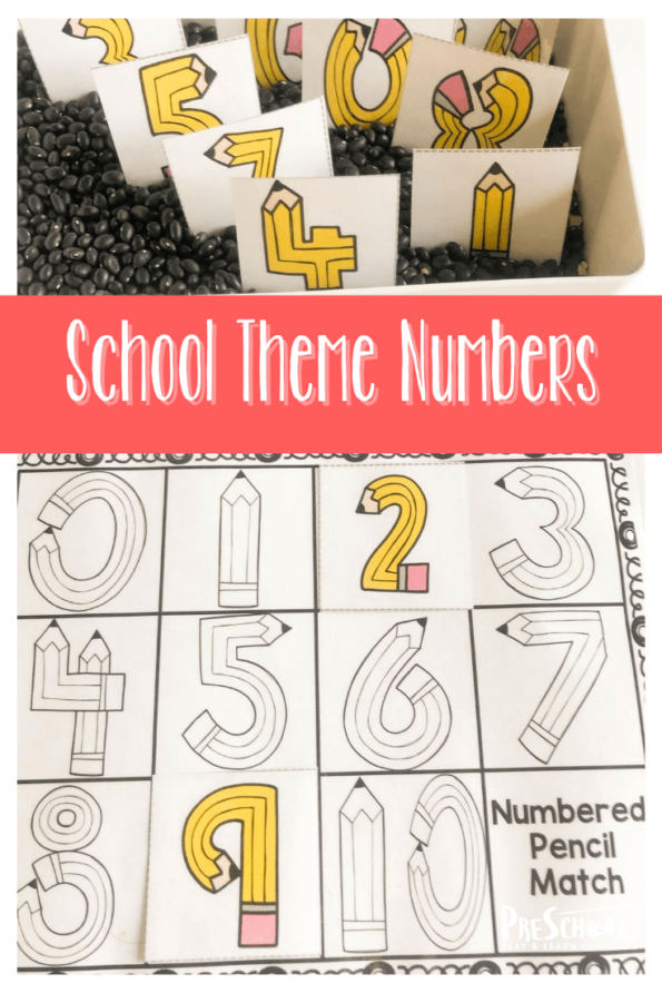 FREE Printable School Supplies Tracing Worksheet