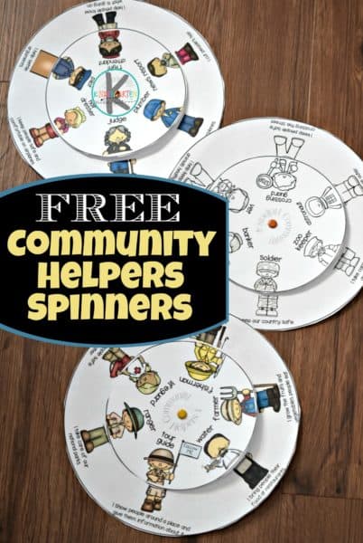 FREE Printable Community Helpers Matching Game