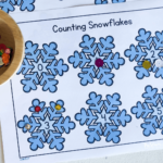 Counting Snowflakes - Printable Winter Math Activities