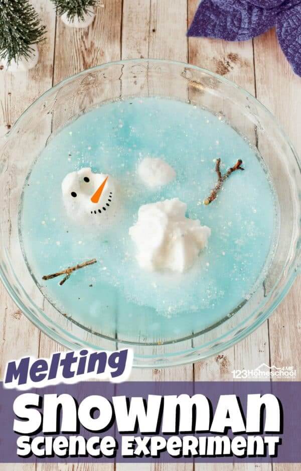 ️ Snowball Counting to 10 Printable Winter Activities for Preschoolers