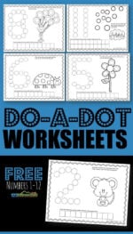 FREE Printable Alphabet Do a Dot Marker Worksheets