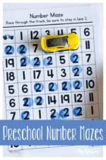FREE FREE Printable Goldfish Counting Activity for Preschoolers