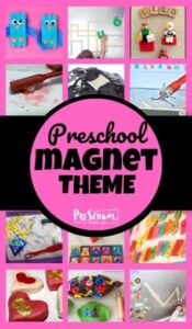 🧲 Magnet Activities Theme for Preschool