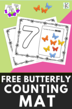 🦋 FREE Printable Butterfly Number Sense Activities for Preschoolers