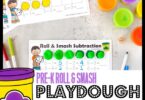 St Patricks Day Playdough Activity for Preschoolers
