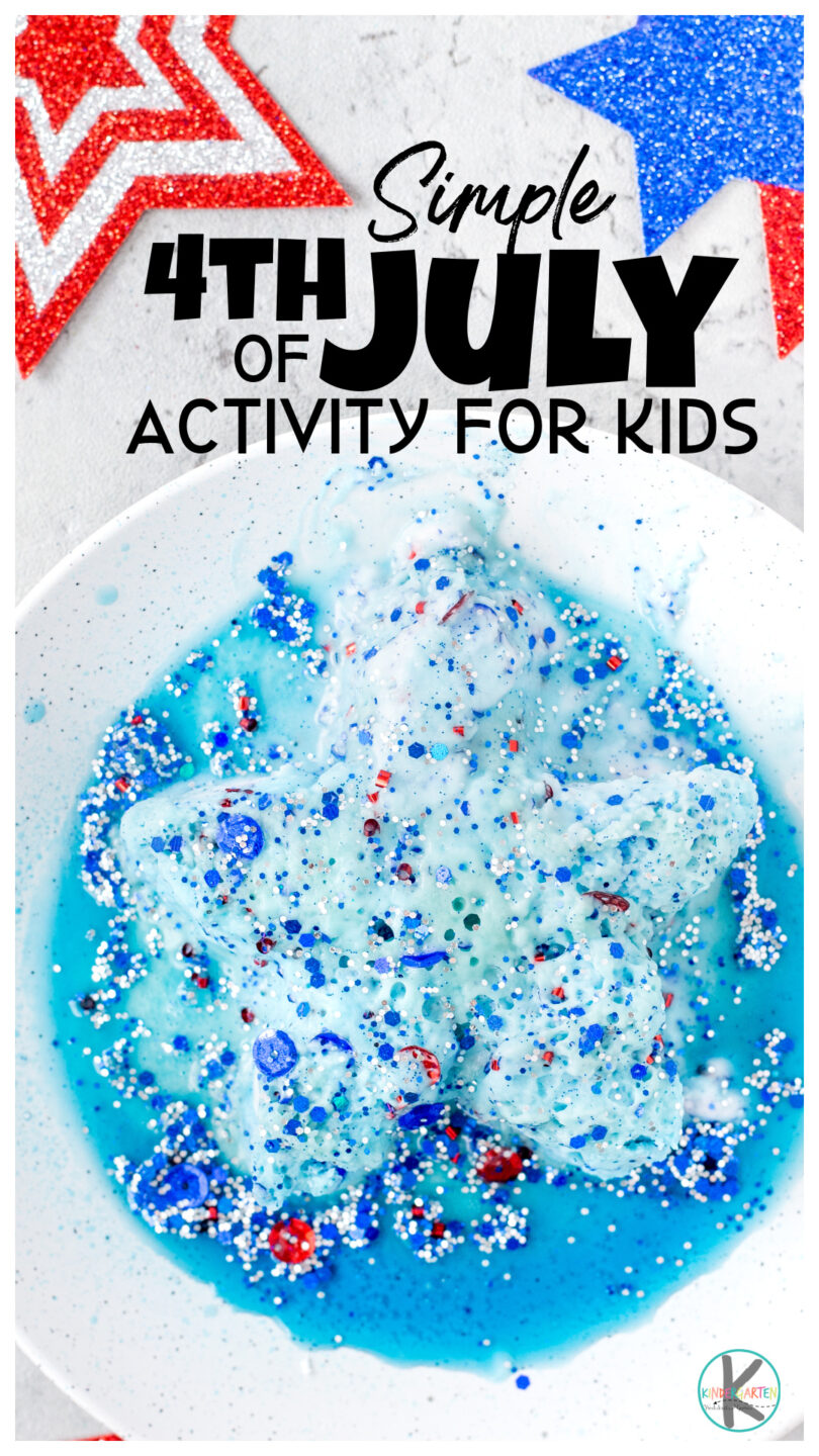 🦅 Fireworks in a Jar - 4th of July Oil and Water Science Experiment