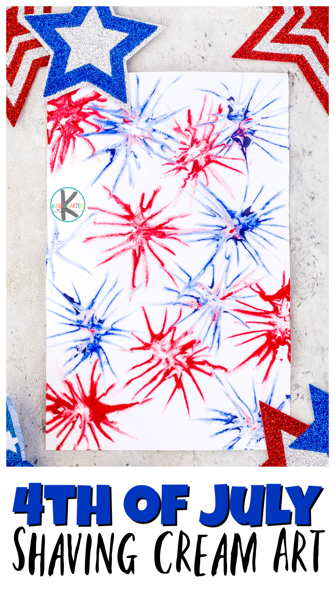 🧪 Fourth of July Red White and Blue Science Experiment